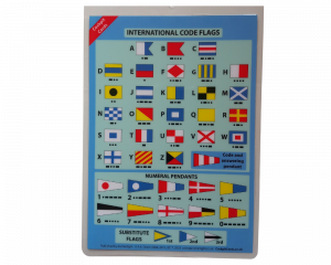 International Code Flags Cockpit Card - cockpitcards.co.uk